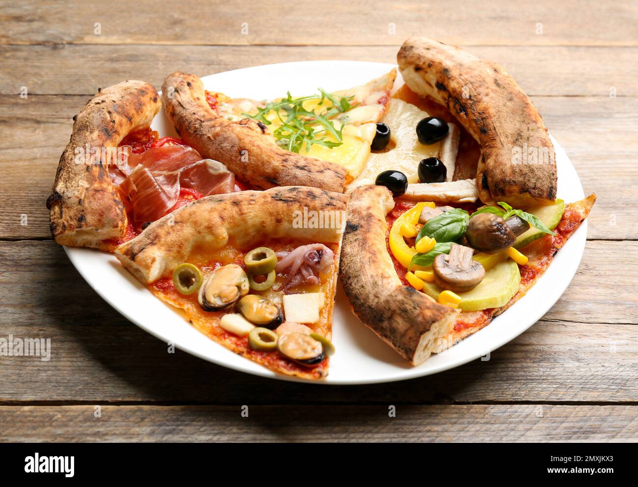 Different pizzas hi-res stock photography and images - Alamy