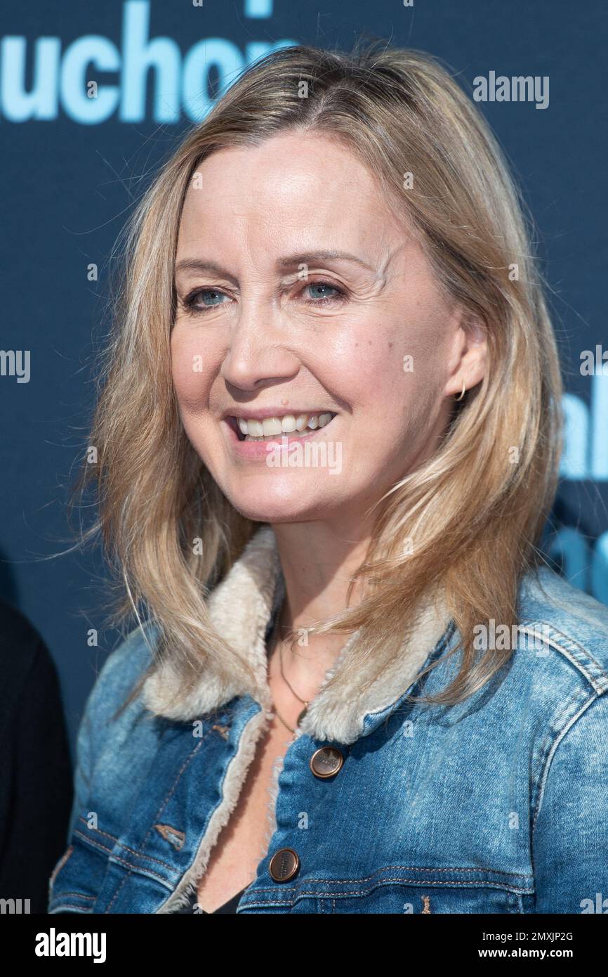 Catherine Marchal attending the Meurtres en Bearn Photocall during the ...