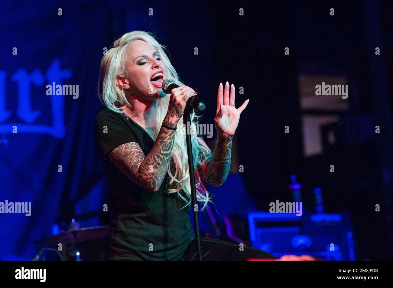 Alecia "Mixi" Demner of Stitched Up Heart opens for Icon for Hire at ...