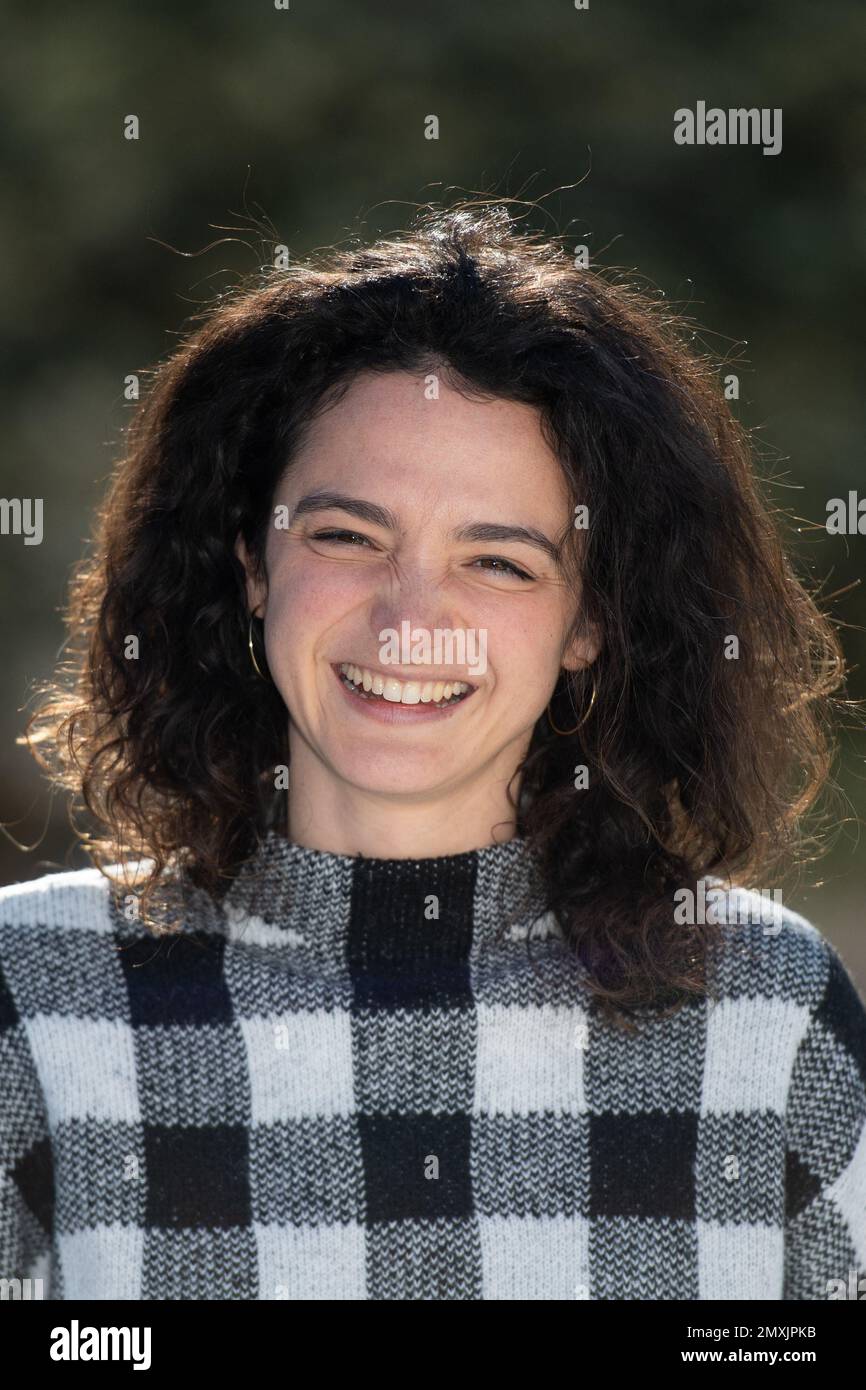 Pauline Bression attending a Photocall during the 25th Luchon TV ...