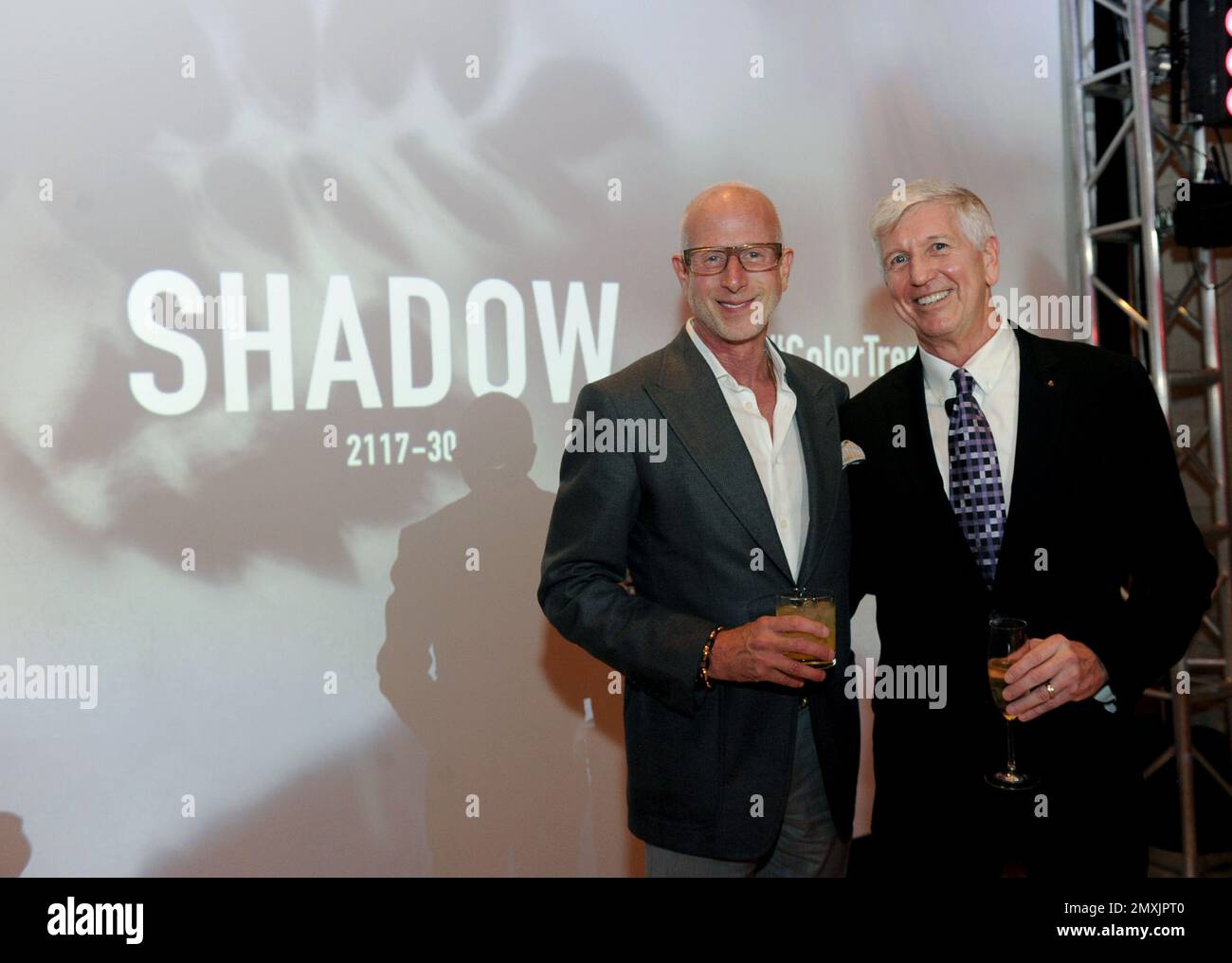 IMAGE DISTRIBUTED FOR BENJAMIN MOORE - Designer Jamie Drake, left, and ...