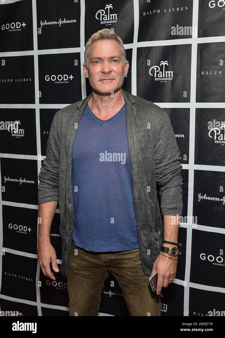 Sam Champion attends the New York Fatherhood Lunch to benefit the Good+ ...