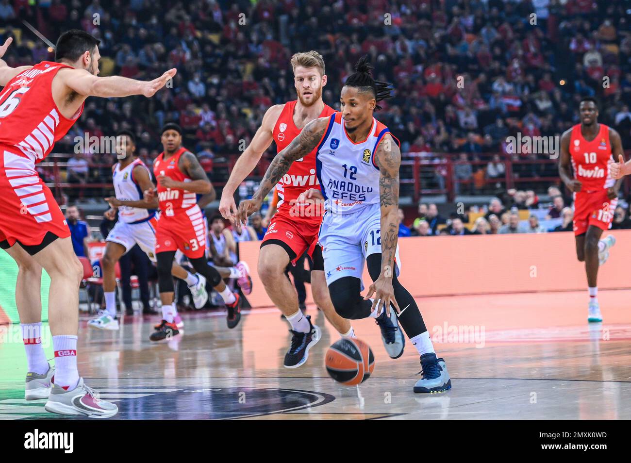 12 WILL CLYBURN of Anadolu Efes during the Euroleague, Round 23, match ...