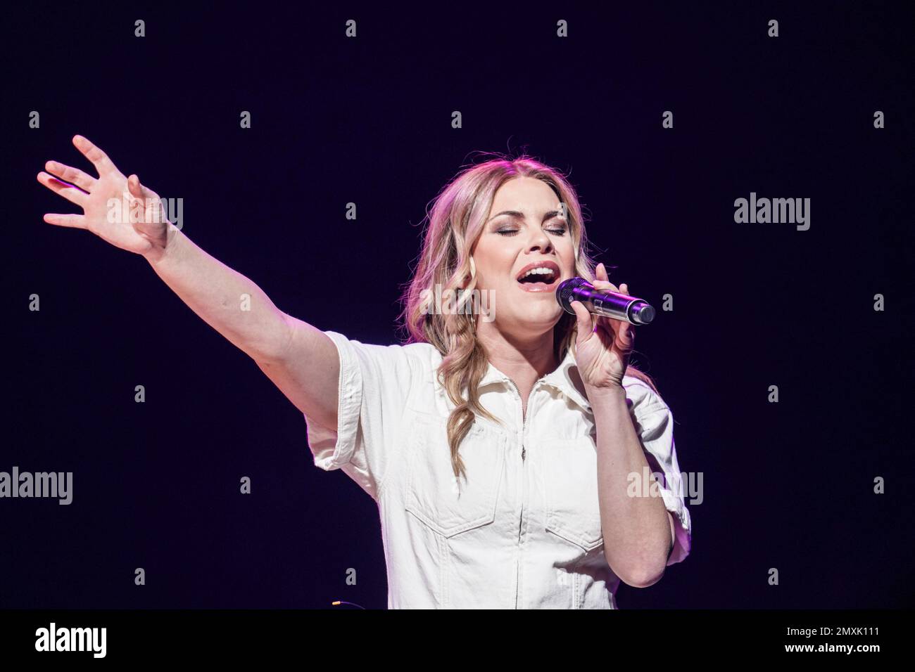 Orlando, Florida, USA, February 3, 2023, Singer Tasha Layton Performs ...