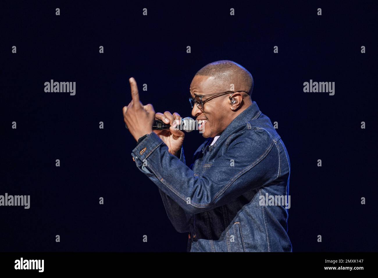Orlando, Florida, USA, February 3, 2023, Artist Jon Reddick Performs ...