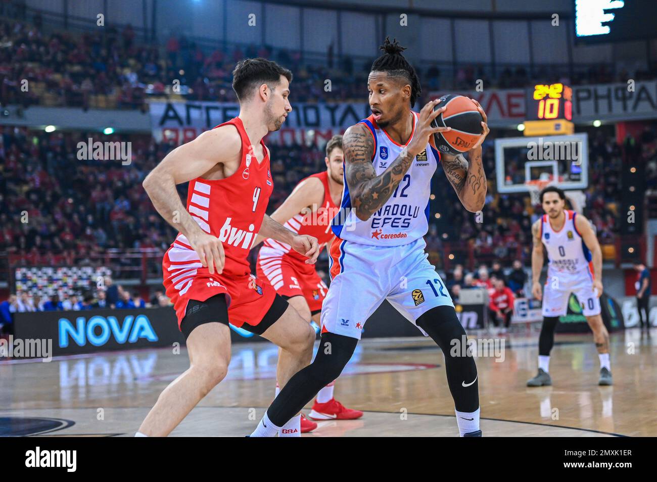 12 WILL CLYBURN of Anadolu Efes during the Euroleague, Round 23, match ...