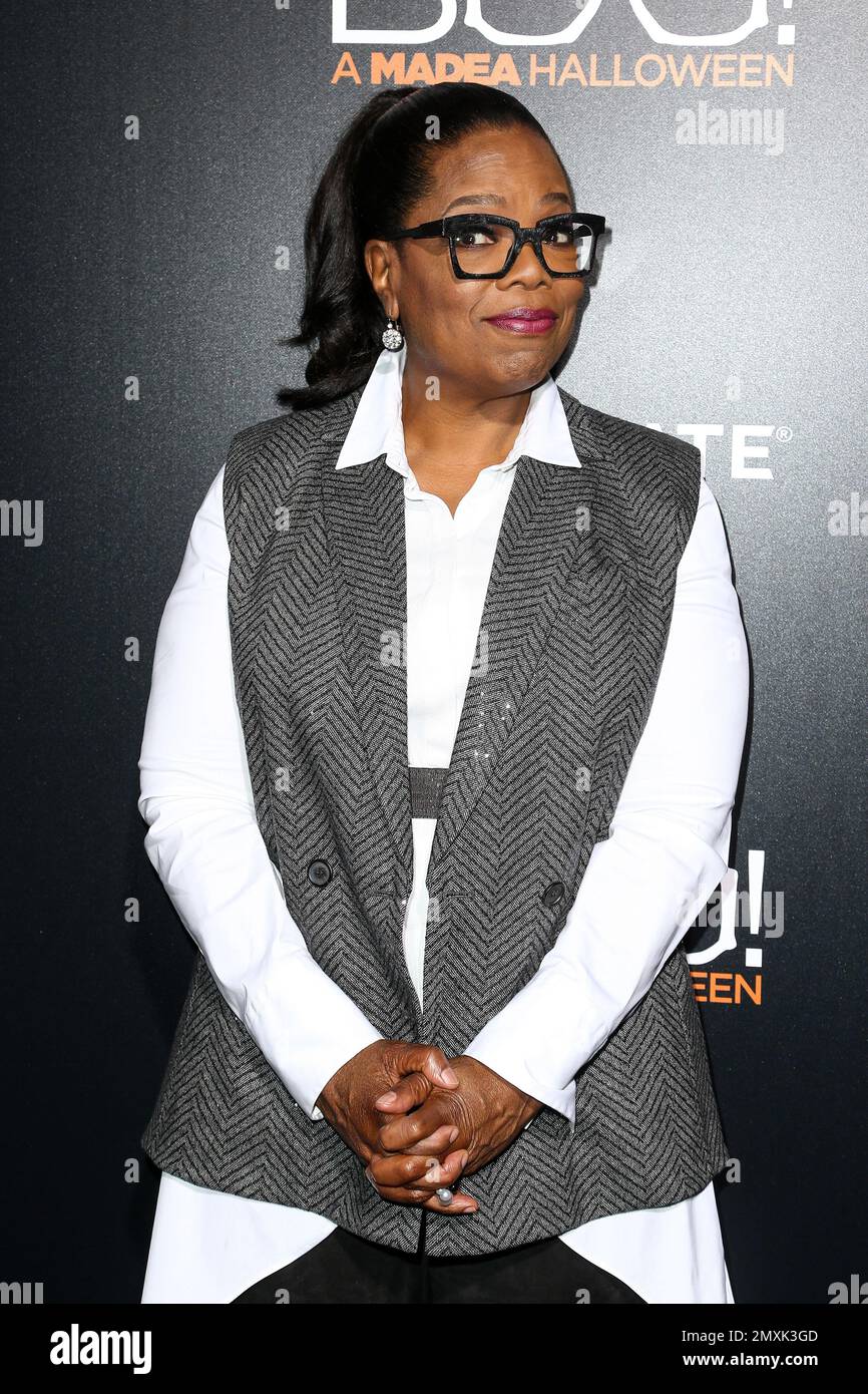 Oprah Winfrey attends the world premiere of "BOO! A Madea Halloween ...