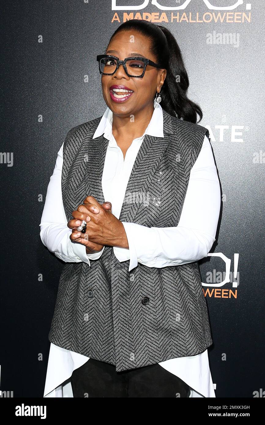 Oprah Winfrey attends the world premiere of "BOO! A Madea Halloween ...