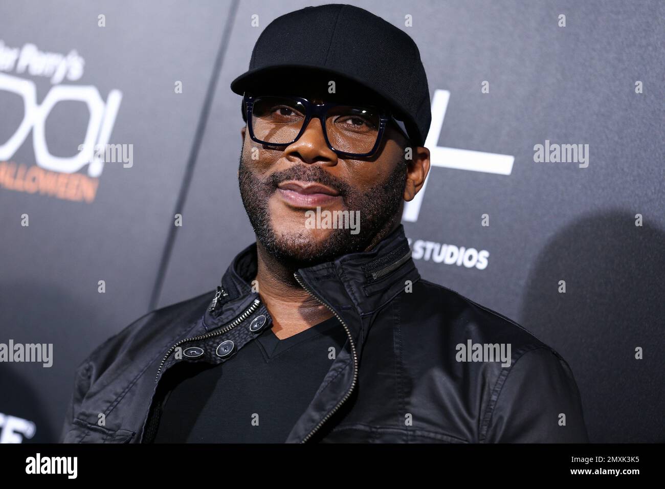 Tyler Perry attends the world premiere of "BOO! A Madea Halloween" held ...