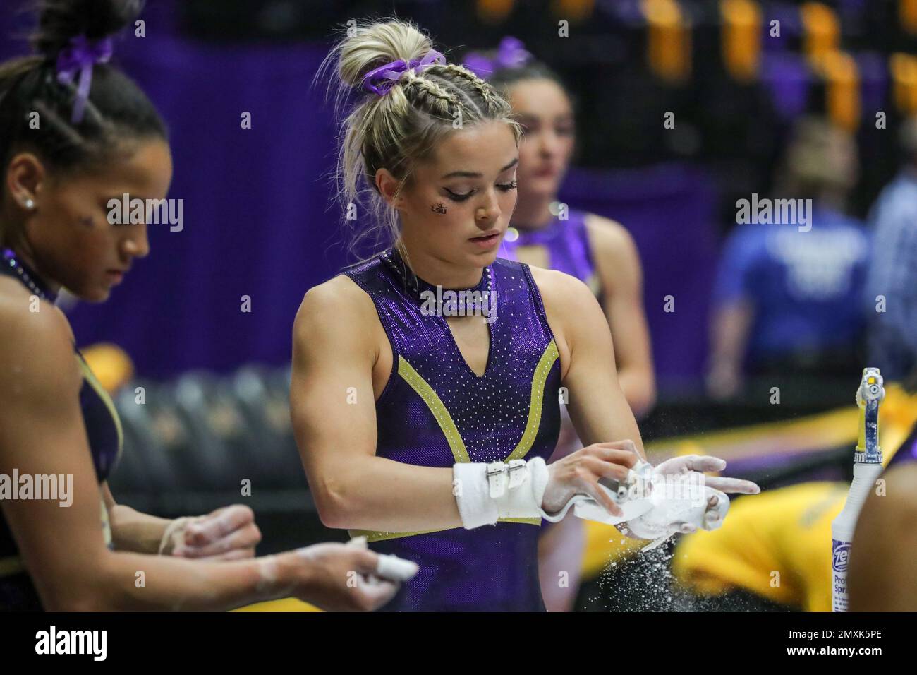 Baton Rouge, LA, USA. 3rd Feb, 2023. LSU's Olivia ''Livvy'' Dunne ...