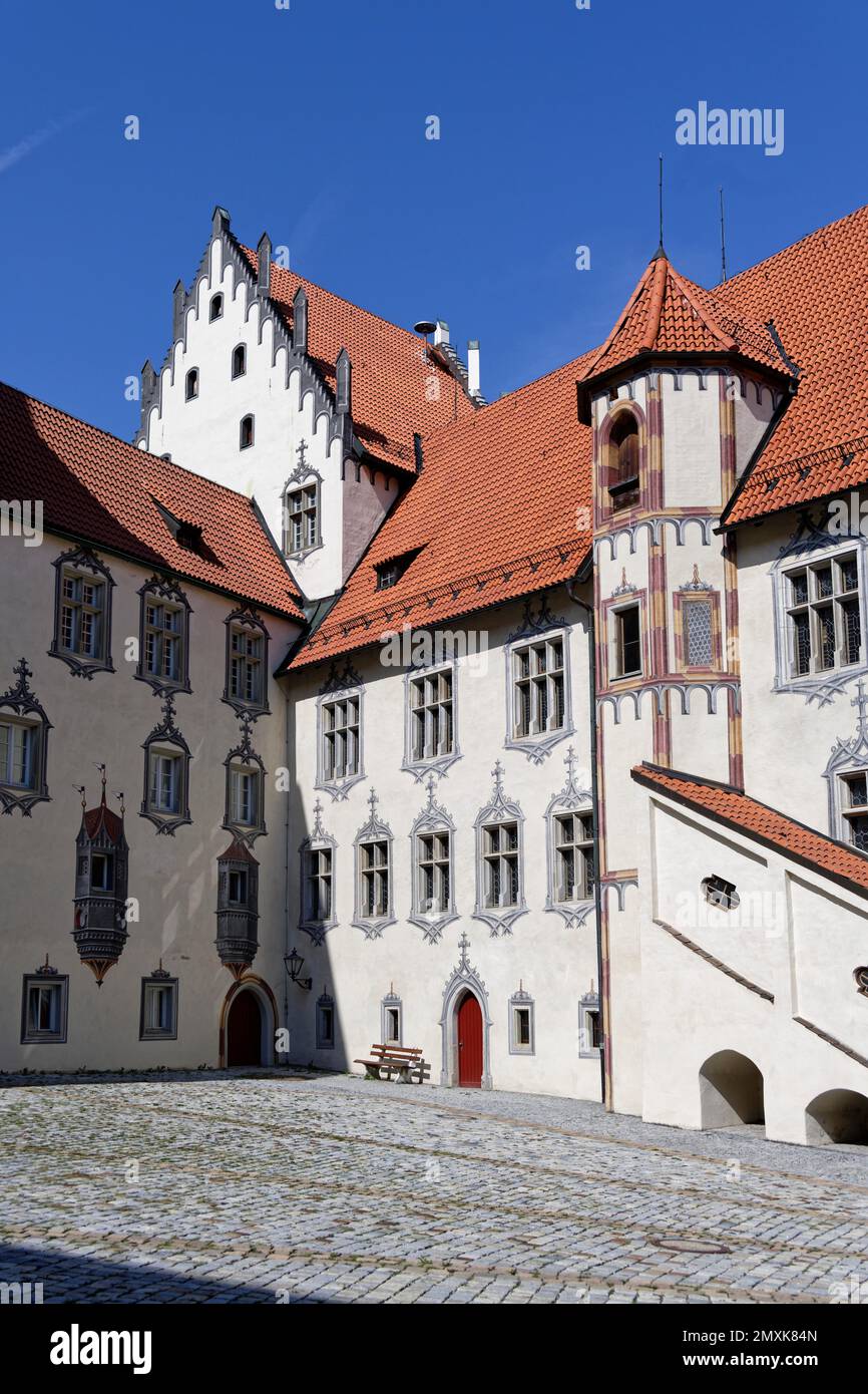 Fussen high castle hi-res stock photography and images - Alamy