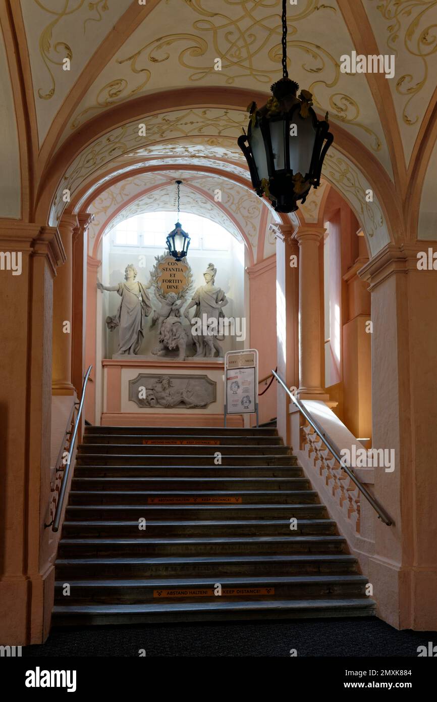 Christian staircase hi-res stock photography and images - Alamy