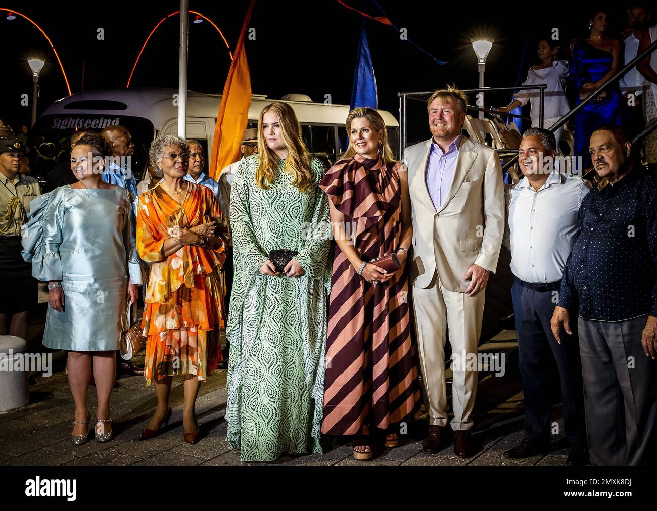 WILLEMSTAD - King Willem-Alexander, Queen Maxima and Princess Amalia ...