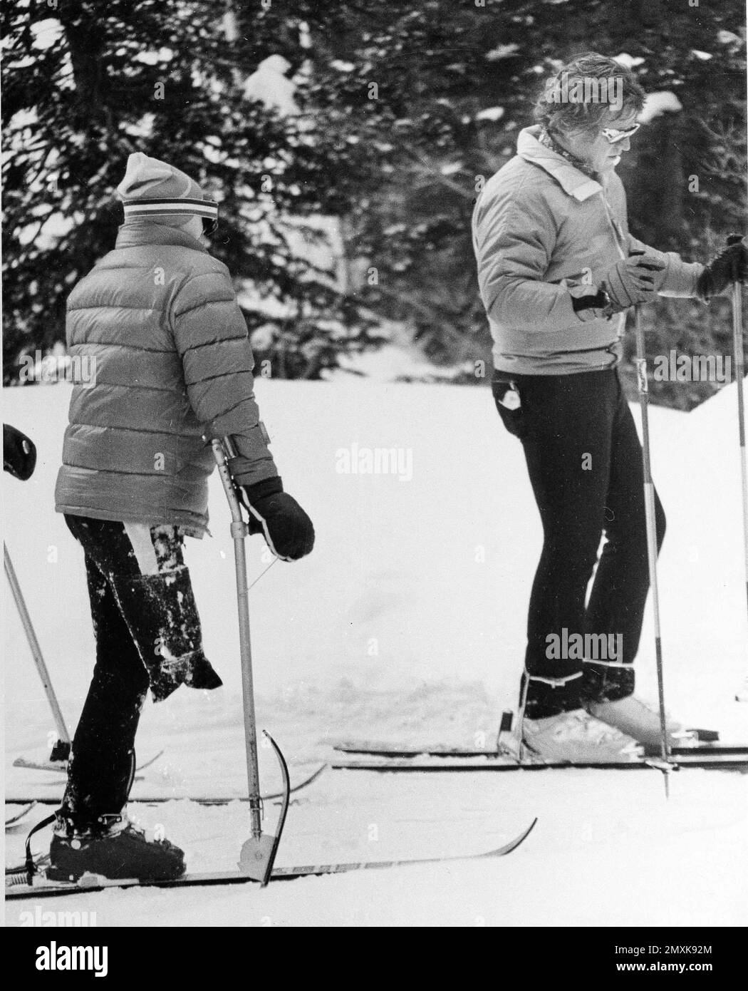 Edward M. Kennedy Jr., who lost a leg to bone cancer, takes a breather ...