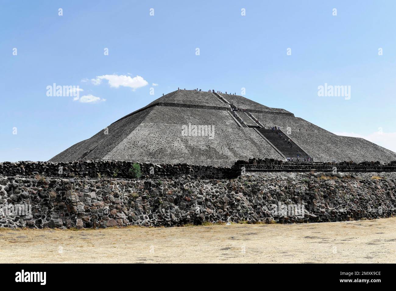 Pyramid of the Sun, Pyramids of Teotihuacán, UNESCO World Heritage Site ...