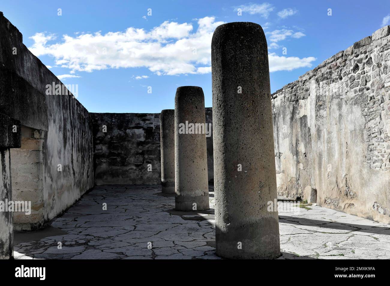 Mitla archeological site from the Zapotec culture, San Pablo Villa de ...