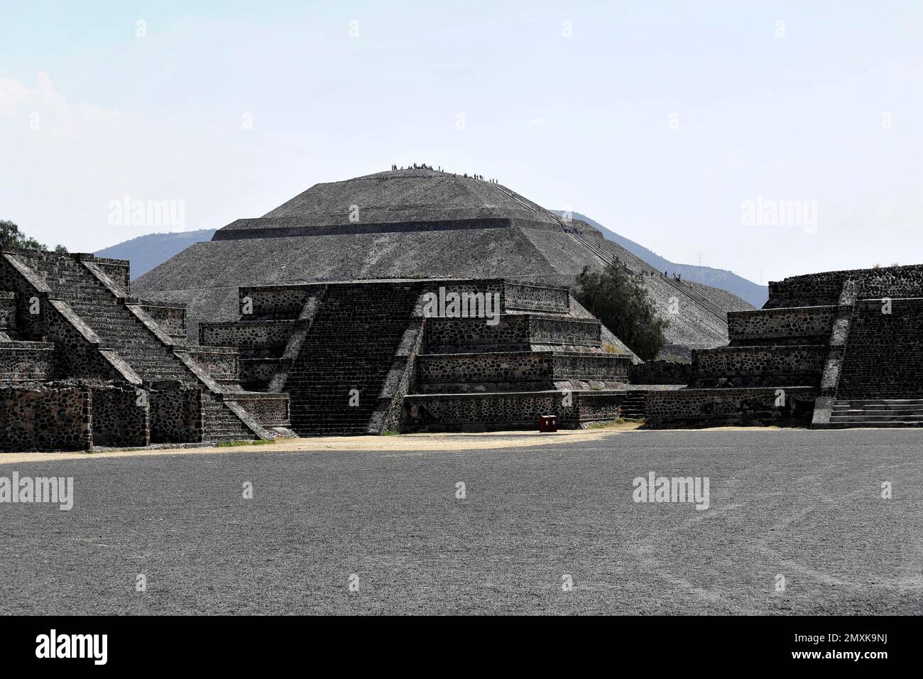 Pyramid of the Sun, Pyramids of Teotihuacán, UNESCO World Heritage Site ...