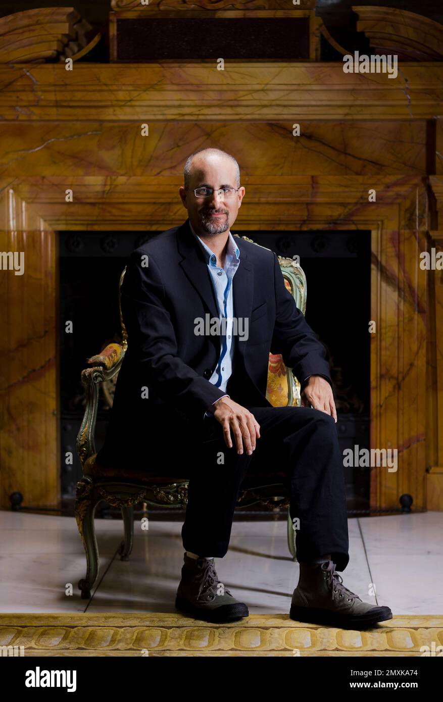 Director Yaniv Berman poses for portraits for the film 'Land of the ...