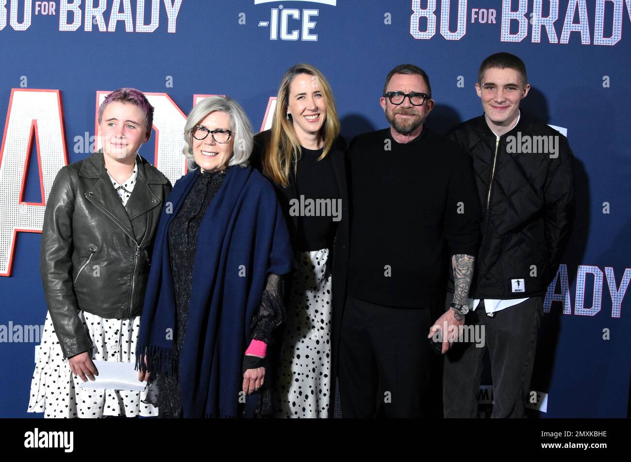 Los Angeles, California, USA 31st January 2023 Writer Sarah Haskins (C ...