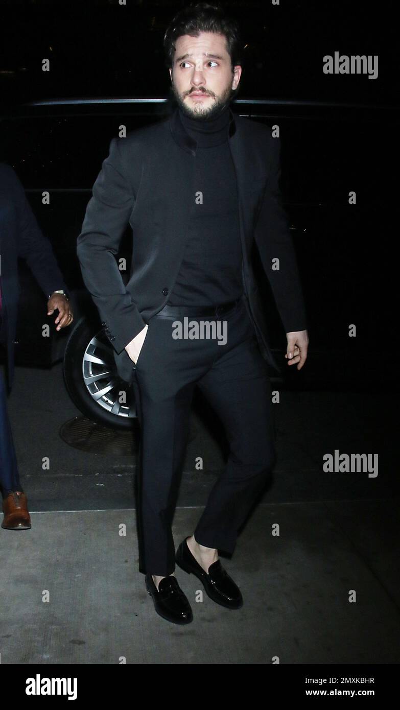 Kit harington arriving hi-res stock photography and images - Alamy