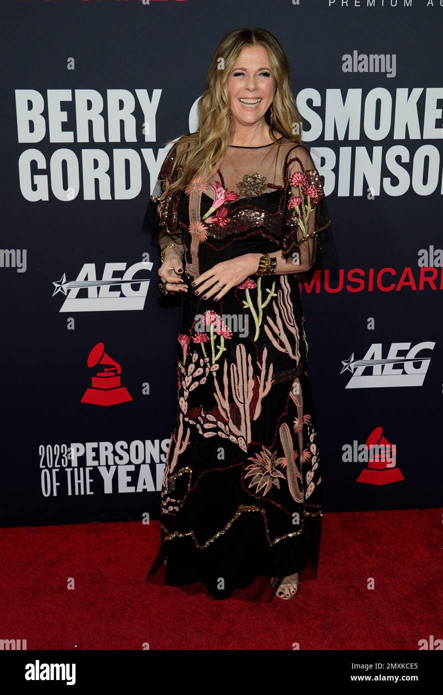 Rita Wilson arrives at MusiCares Person of the Year honoring Berry ...