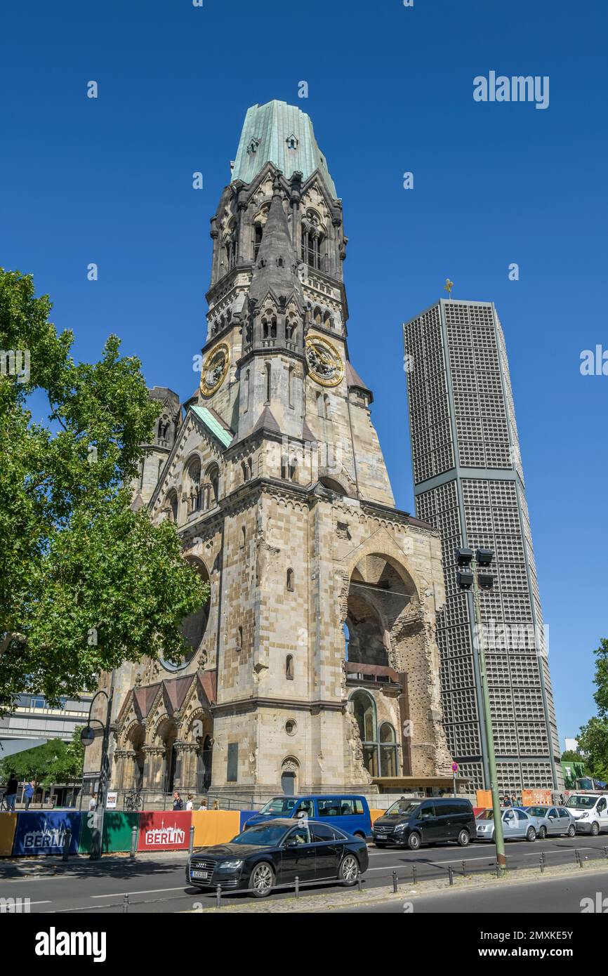 Kaiser Wilhelm Memorial Church, Breitscheidplatz, Charlottenburg ...