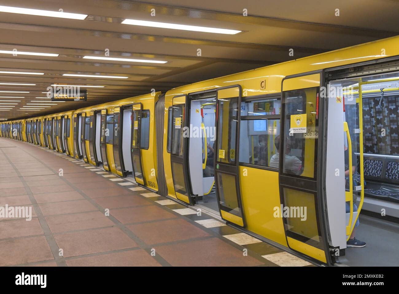 U2, Mohrenstraße underground station, Mitte, Berlin, Germany, Europe ...