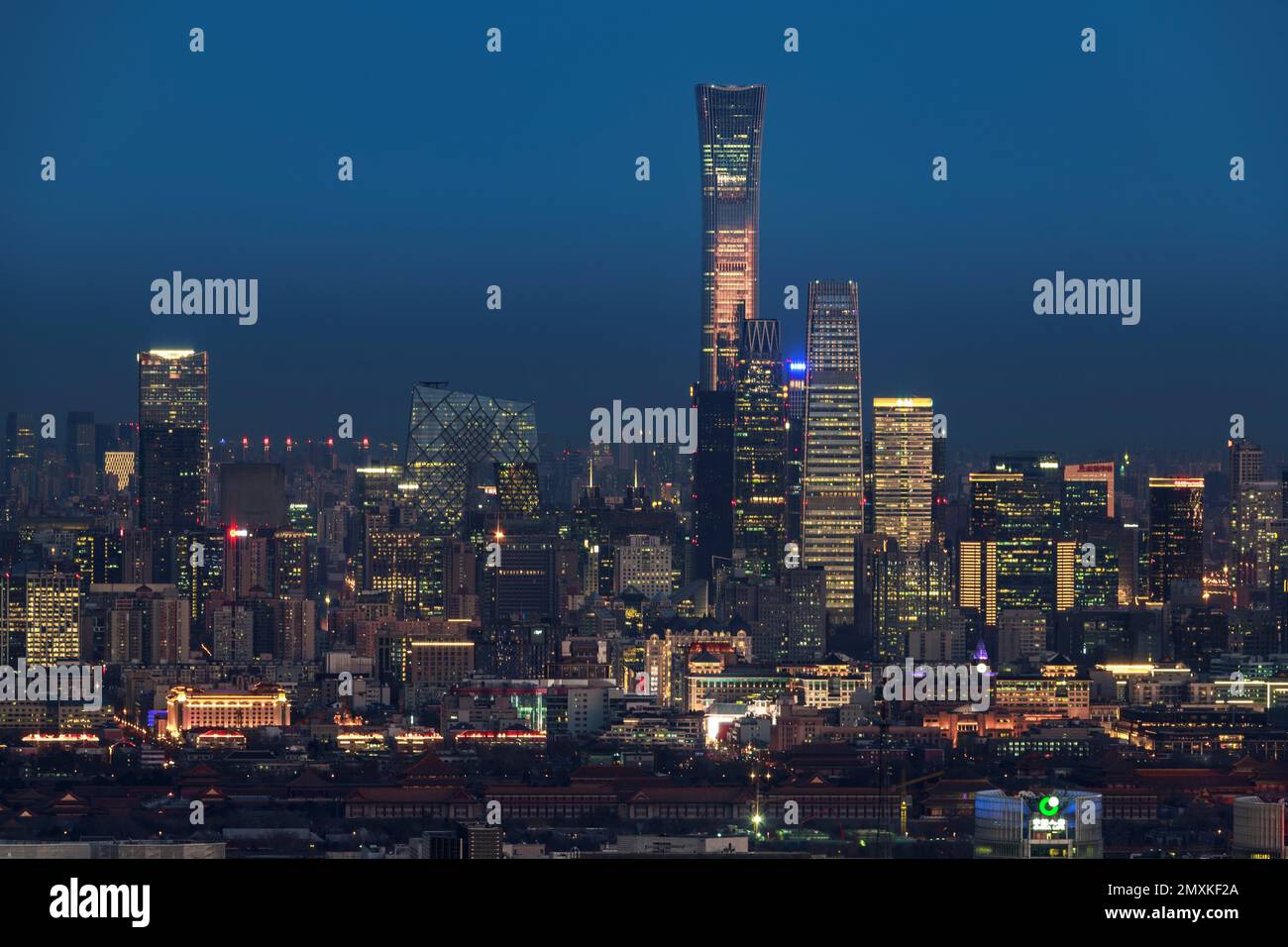 Cctv headquarters at night hi-res stock photography and images - Alamy