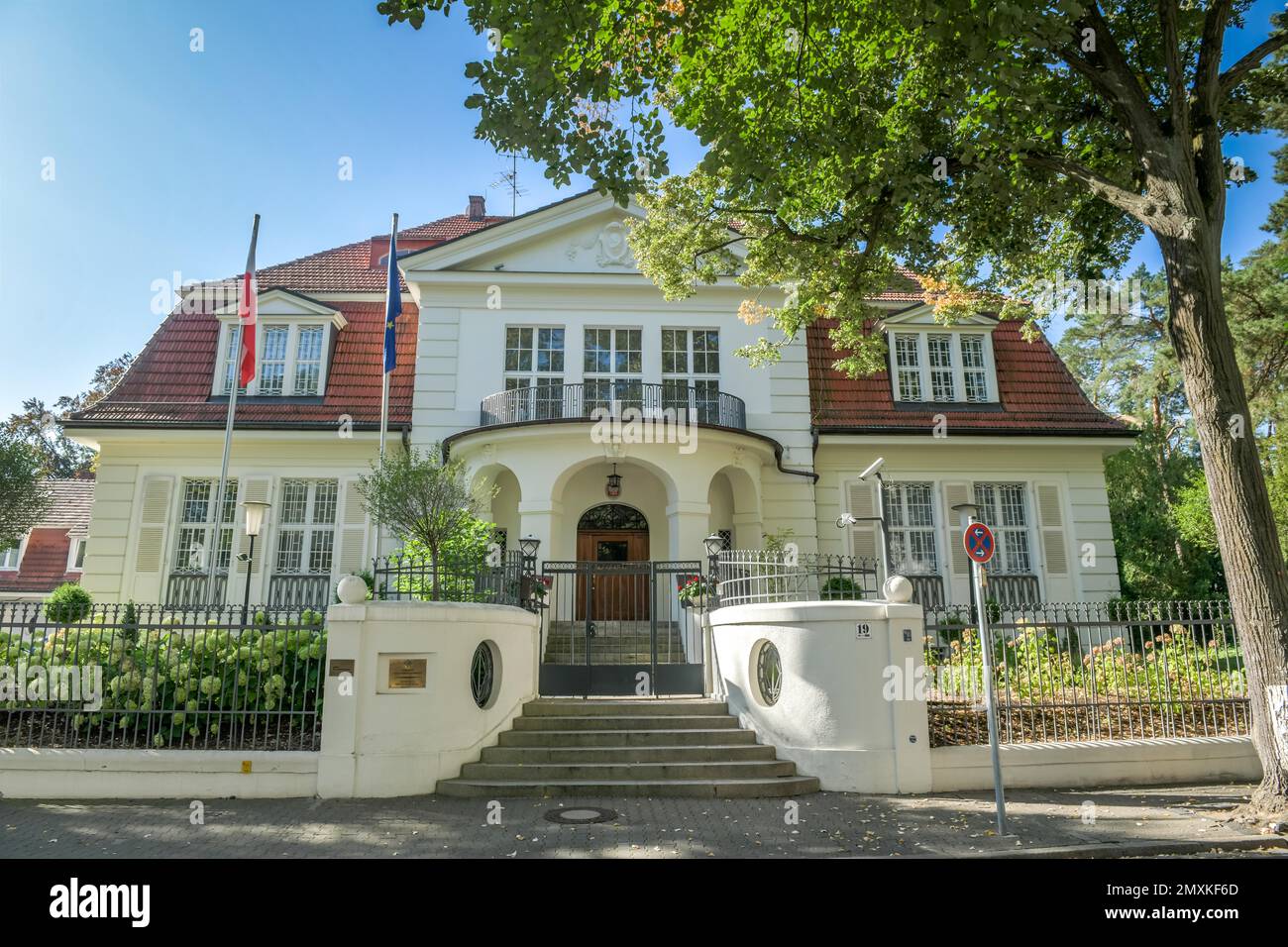 Embassy of the Republic of Poland, Lassenstraße, Grunewald ...