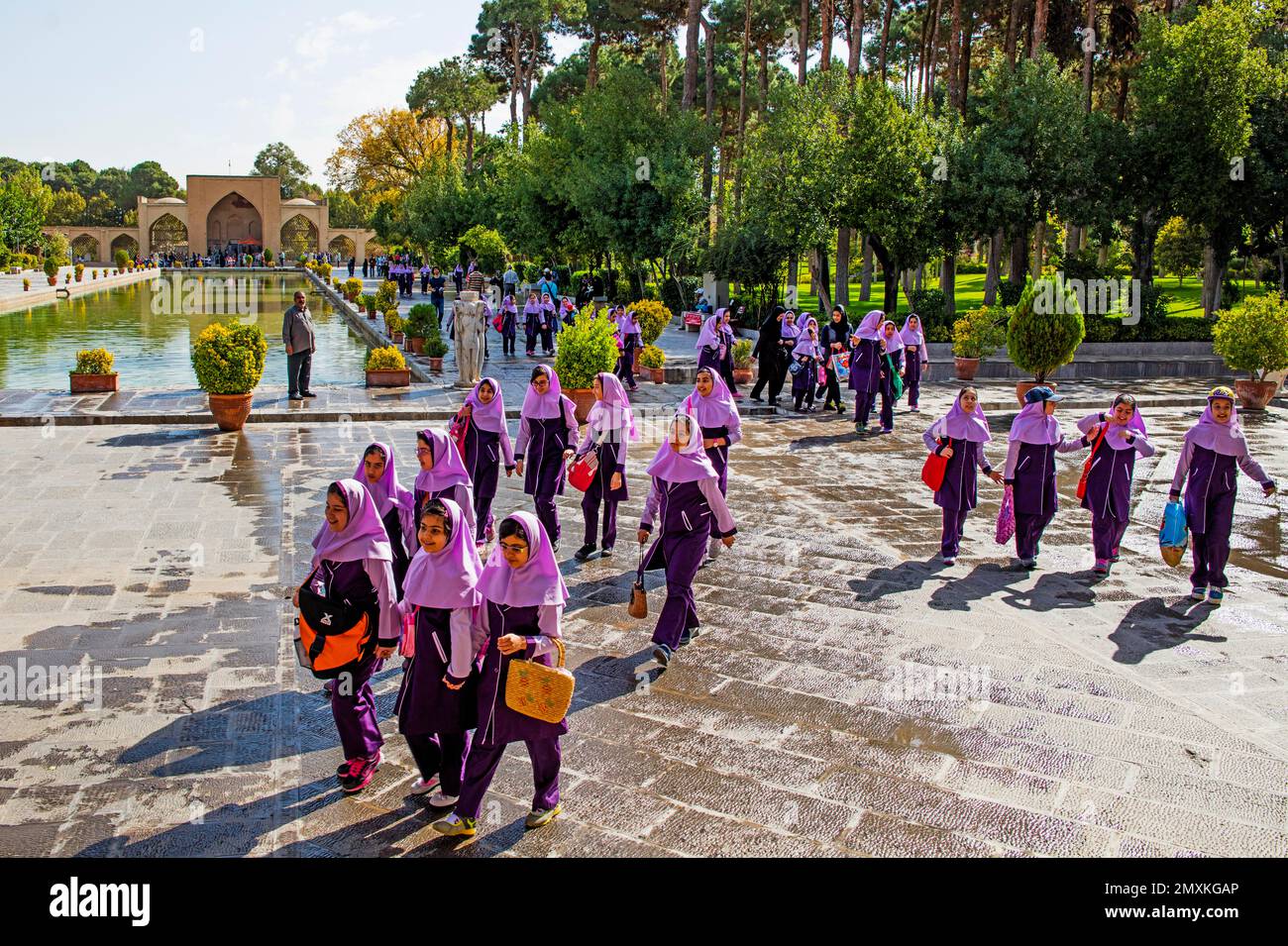 Chehel Sotoun Palace, Isfahan, Isfahan, Iran, Asia Stock Photo - Alamy