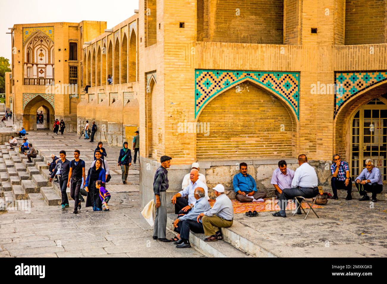 Pol-e Khadju Bridge, Isfahan, Isfahan, Iran, Asia Stock Photo - Alamy