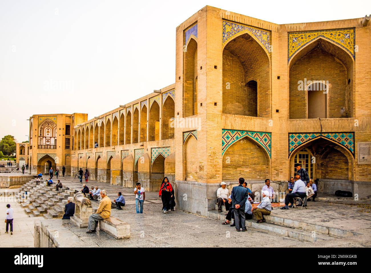 Pol-e Khadju Bridge, Isfahan, Isfahan, Iran, Asia Stock Photo - Alamy