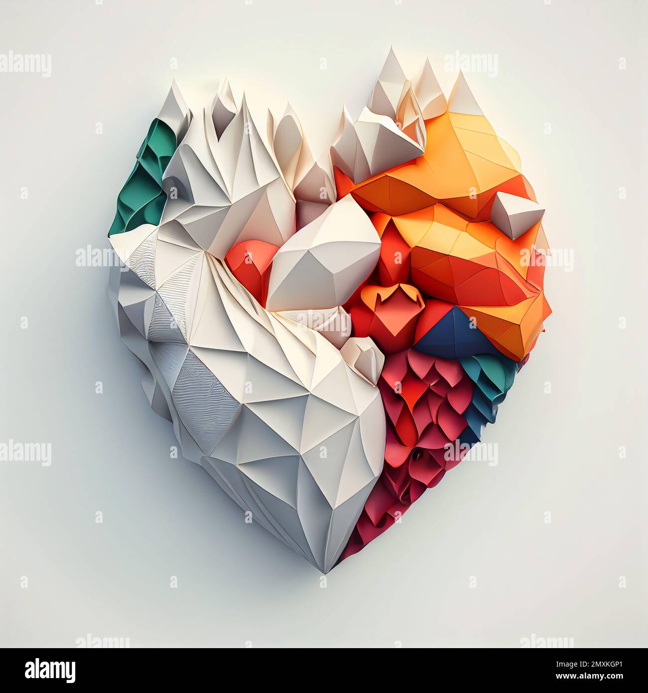 Origami style sculpture hi-res stock photography and images - Alamy
