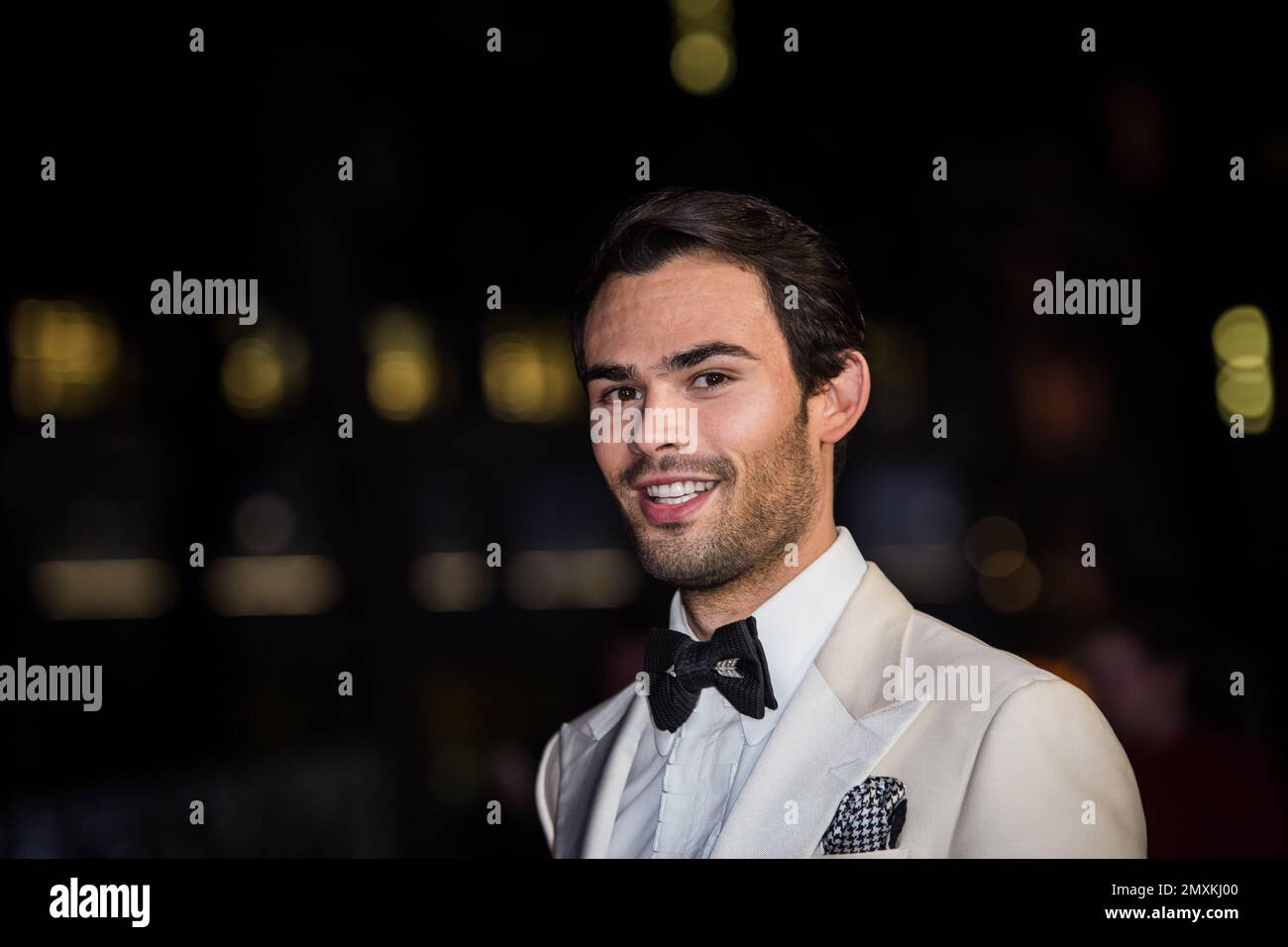 Mark-Francis Vandelli poses for photographers upon arrival at the ...