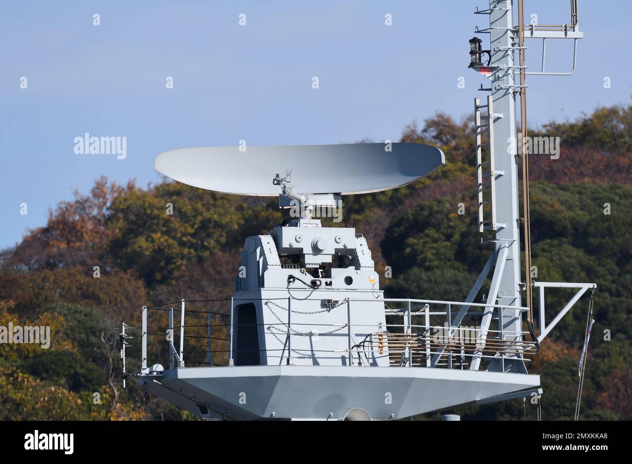 Kanagawa Prefecture, Japan - December 04, 2022: Royal Navy Terma Scanter 4000 Naval Air and ...