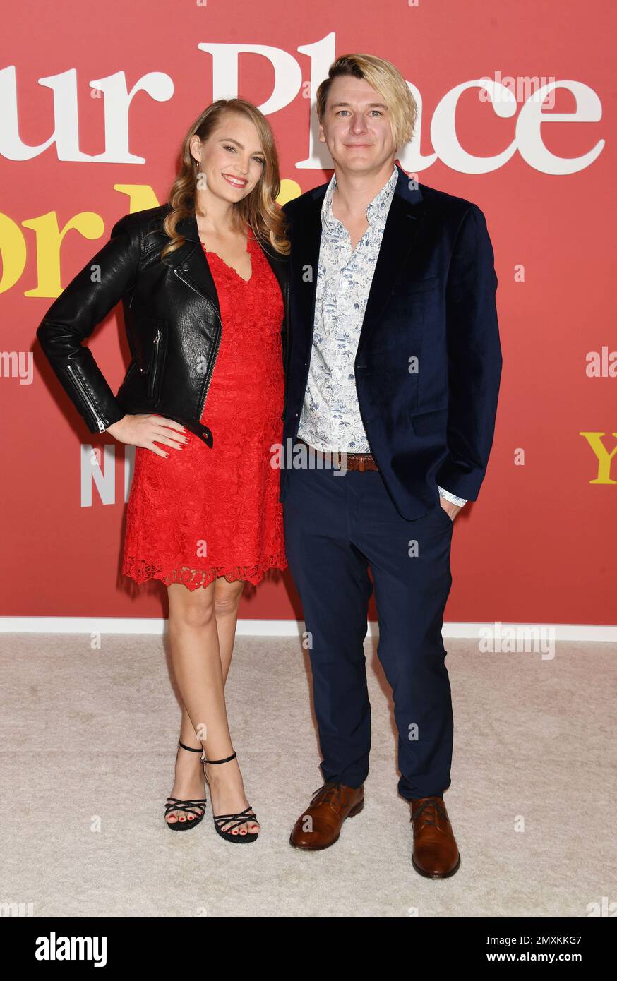 LOS ANGELES, CALIFORNIA - FEBRUARY 02: (L-R) Vanessa Boulman and Alan ...