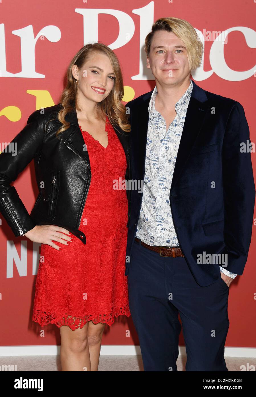 LOS ANGELES, CALIFORNIA - FEBRUARY 02: (L-R) Vanessa Boulman and Alan ...