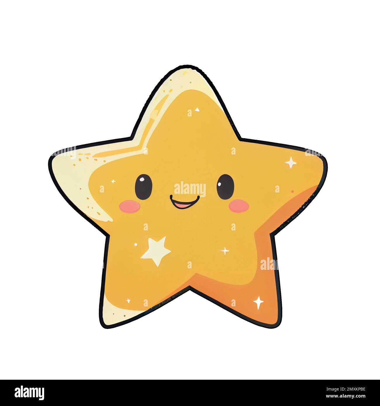 Cute kawaii star set hi-res stock photography and images - Alamy