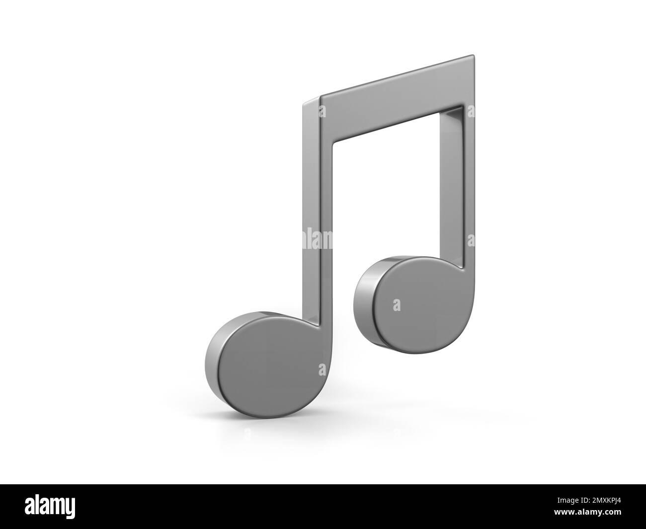 Car paint music note symbol on a white background. 3d illustration ...