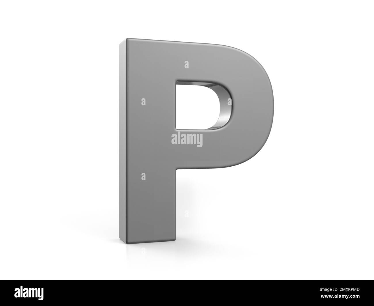 Car paint letter P on a white background. 3d illustration Stock Photo ...