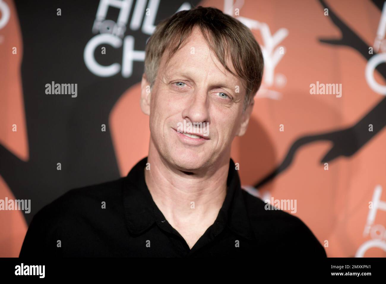 Tony Hawk attends the 5th Annual Hilarity for Charity Variety Show ...