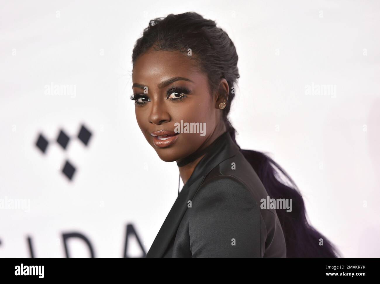 Singer Justine Skye attends the Tidal X: 1015 benefit concert, hosted ...