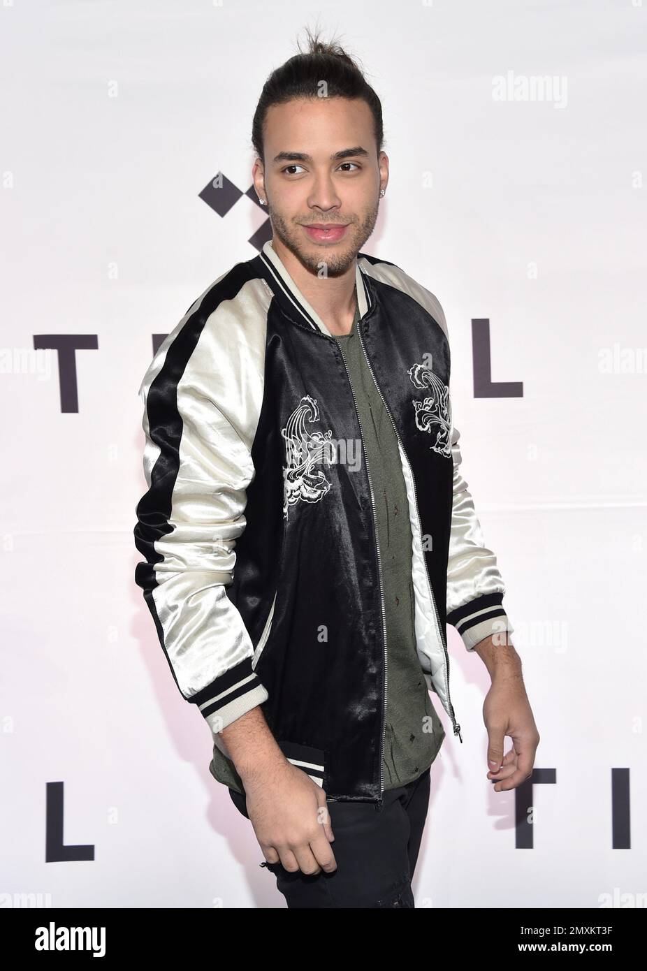 Prince Royce attends the Tidal X: 1015 benefit concert, hosted by Tidal ...