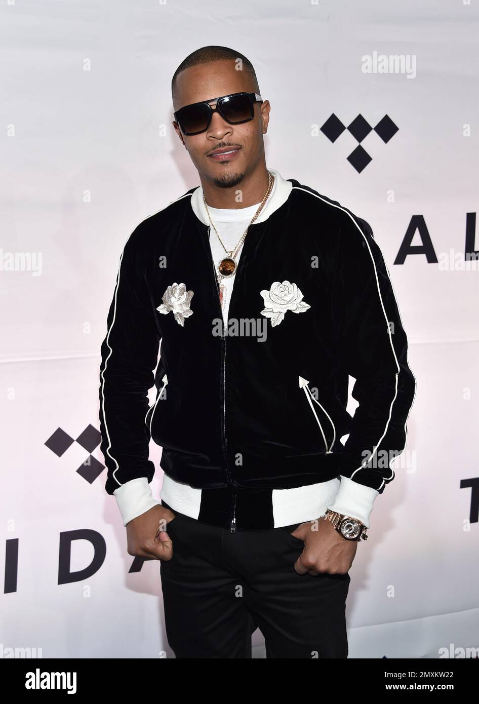 Hip-hop recording artist T.I. attends the Tidal X: 1015 benefit concert ...