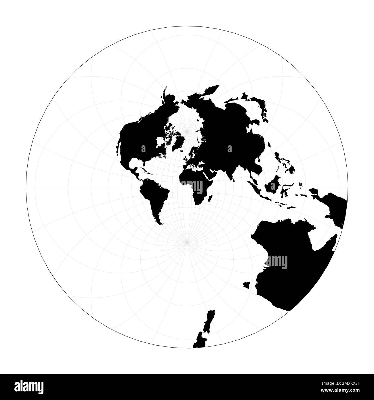 Globe equator line illustration Black and White Stock Photos & Images ...