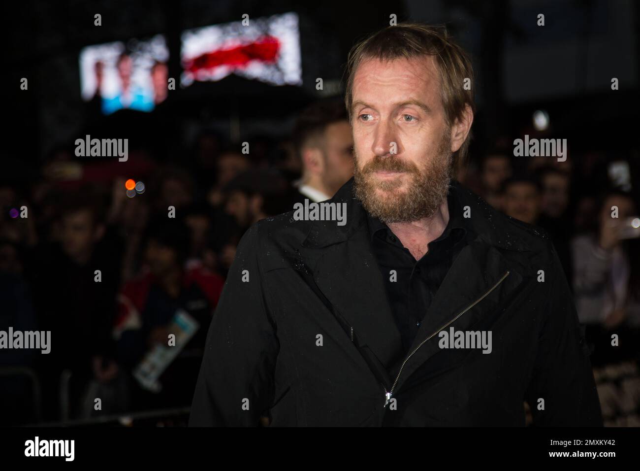 Actor Rhys Ifans poses for photographers upon arrival at the premiere ...