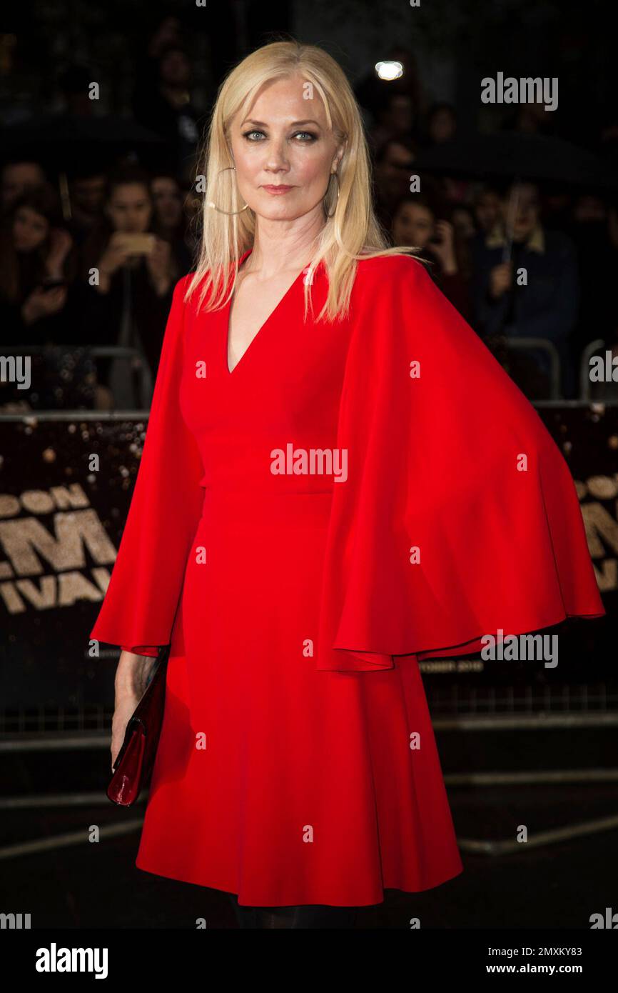Actress Joely Richardson poses for photographers upon arrival at the ...