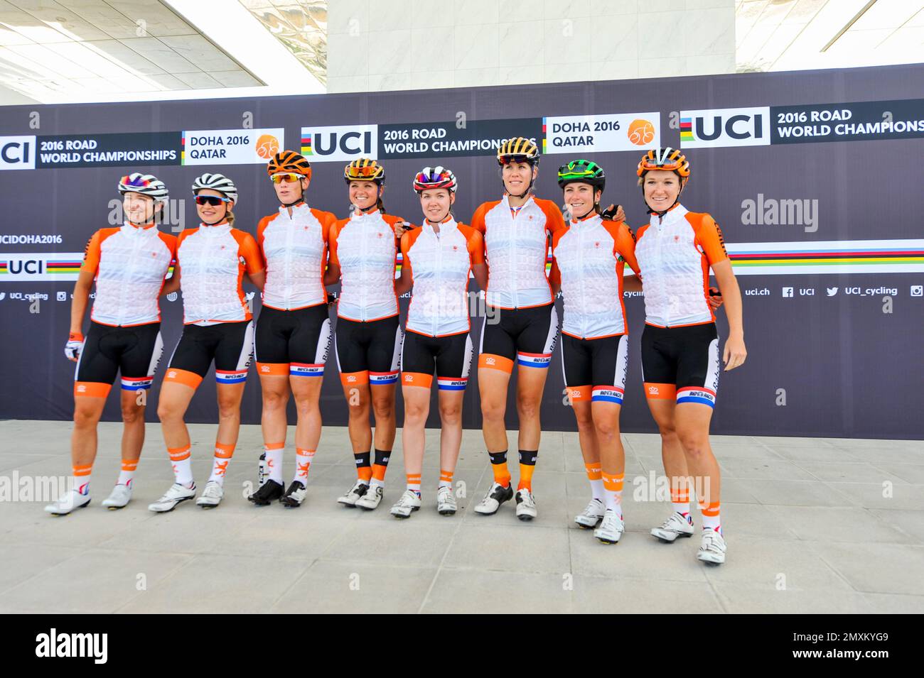 The team of Netherlands, no left-right names available, pose for a team ...