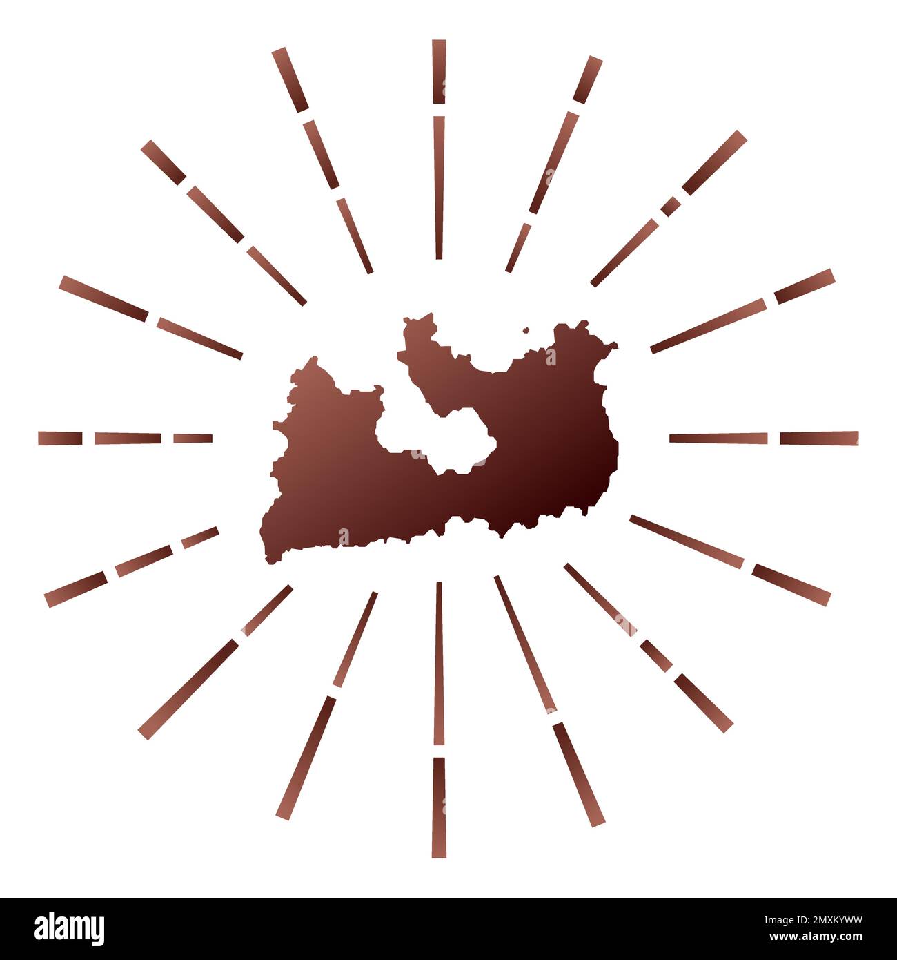 Island milos map hi-res stock photography and images - Alamy