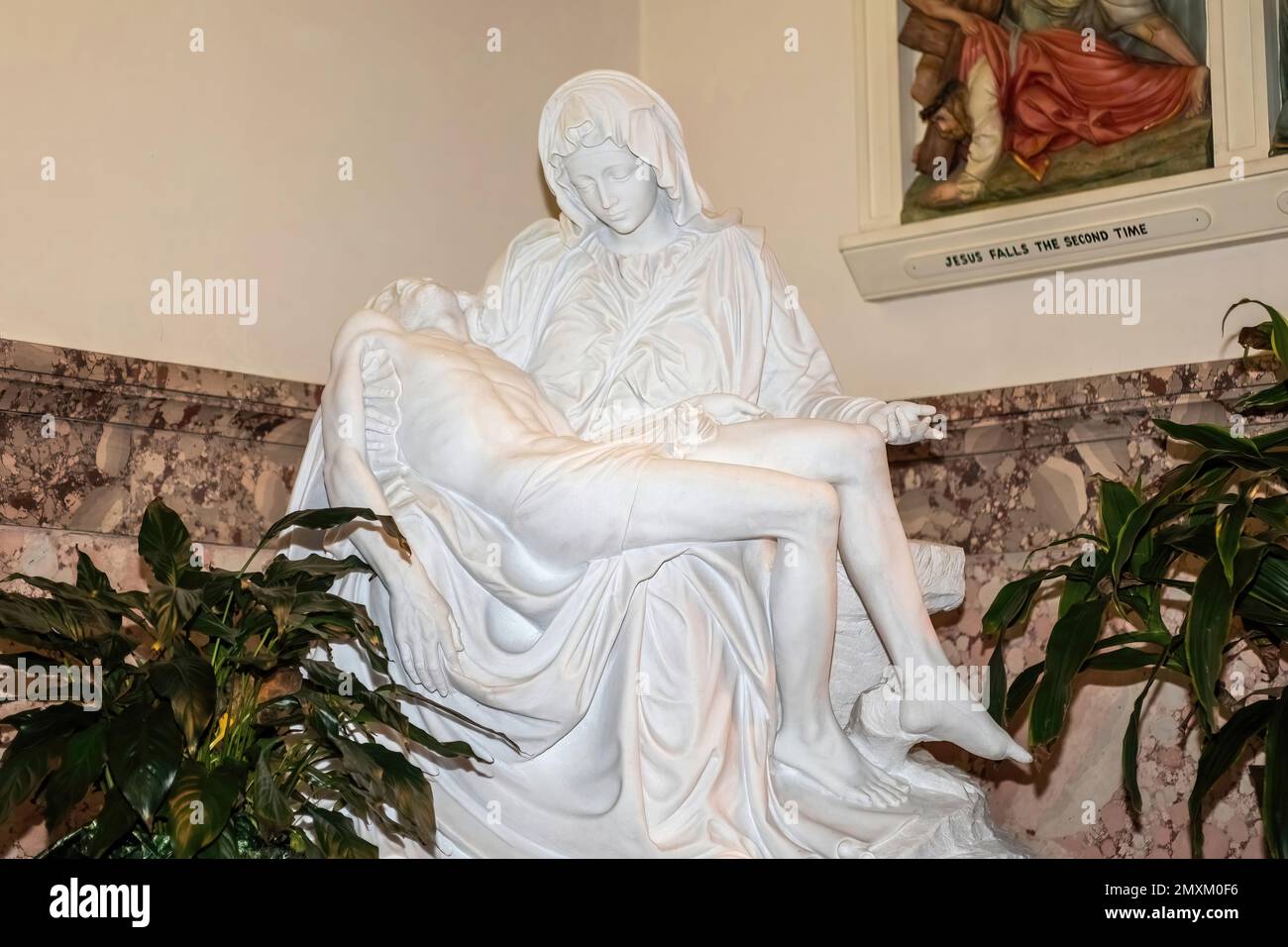 Pieta michelangelo closeup hi-res stock photography and images - Alamy